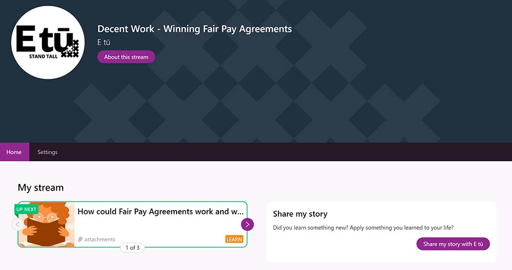The next digital steps for union education - E tū
